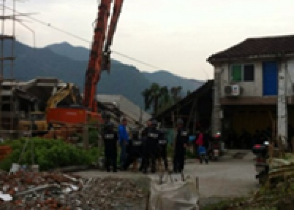 CHINA Zhejiang: list and pictures of 64 demolished Christian churches
