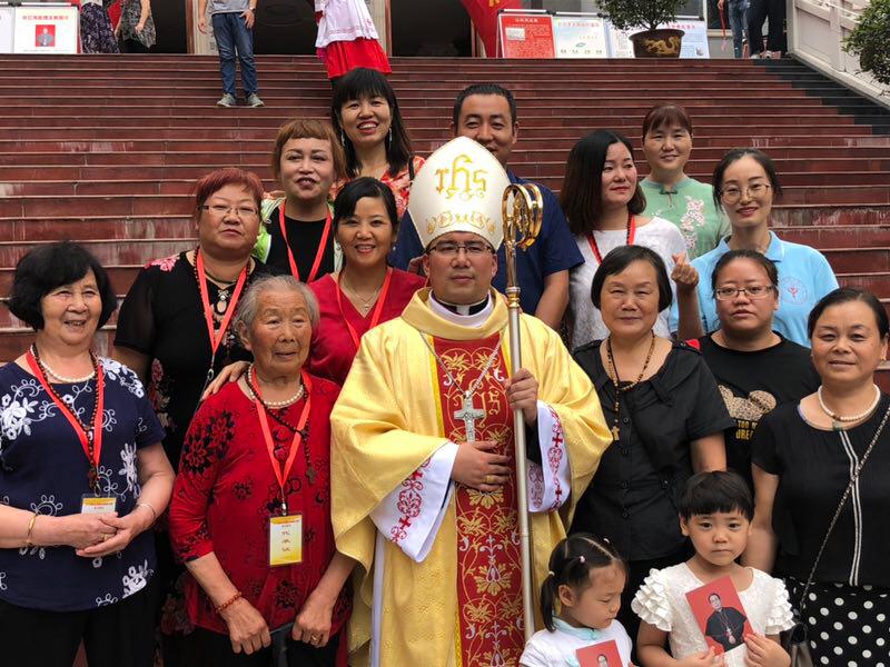 CHINA - VATICAN Msgr. Stefano Xu Hongwei ordained Bishop of Hanzhong ...