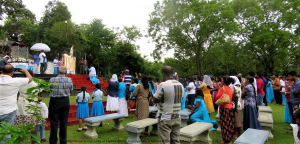 SRI LANKA Pilgrimage to the national shrine of Our Lady of Fatima in ...